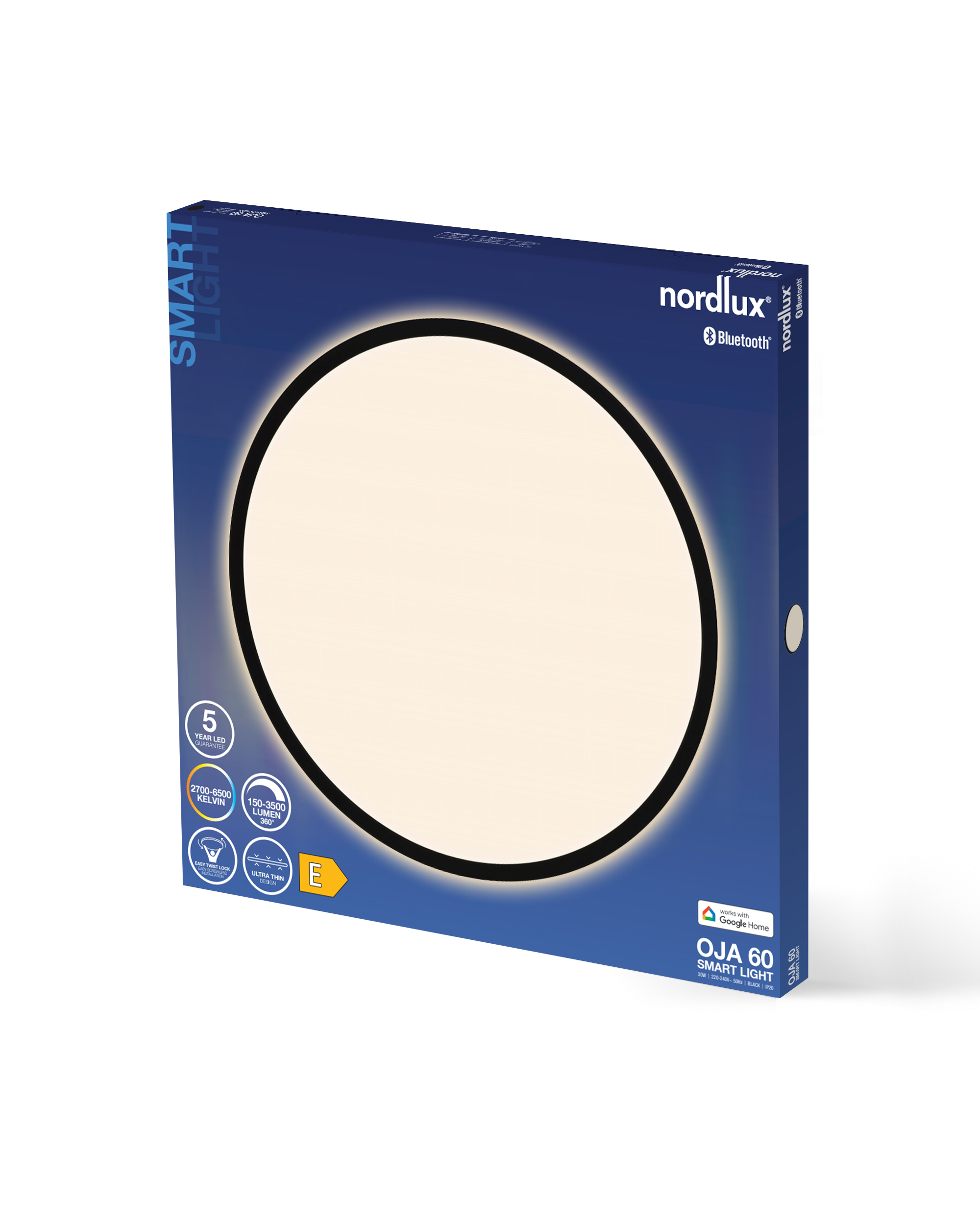 Oja Smart 60 Ceiling Light Black